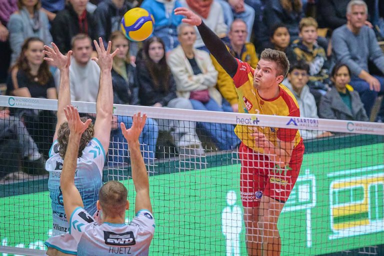 Badenvolleys Punkte in Karlsruhe behalten